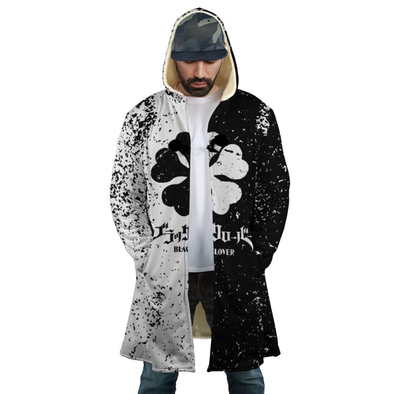 Black Trafalgar Law One Piece Hooded Cloak Coat - AnimeBape