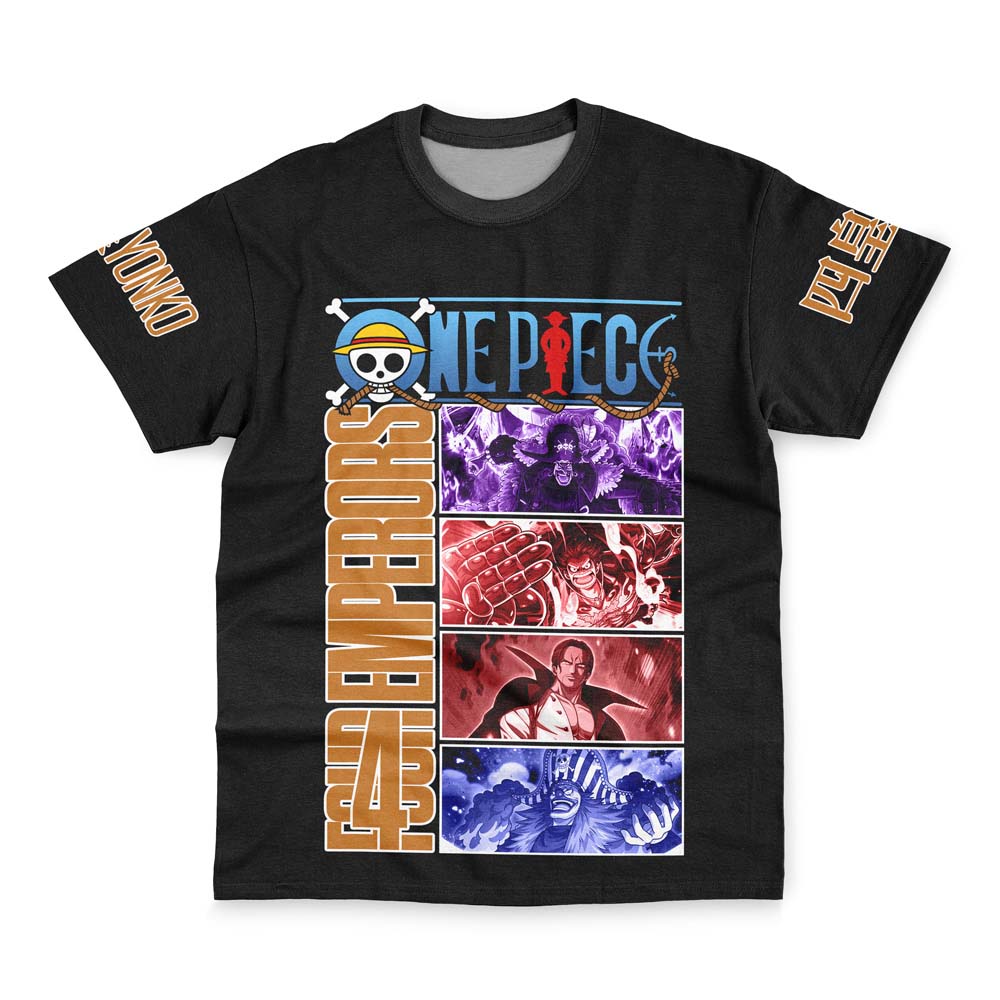 New Yonko One Piece Streetwear T-Shirt - Anime Bape