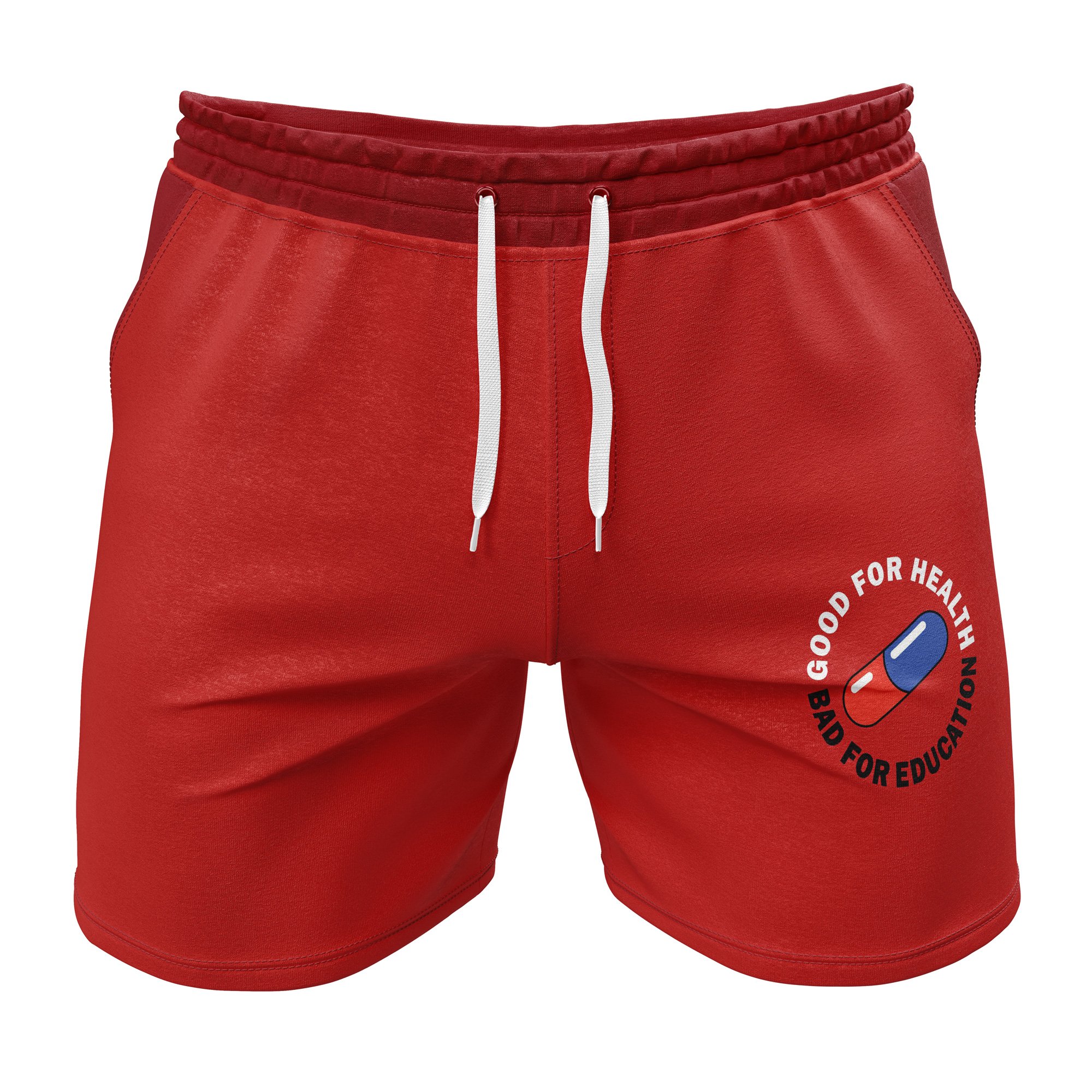 Akira Kaneda Bike Decals Gym Shorts - AnimeBape