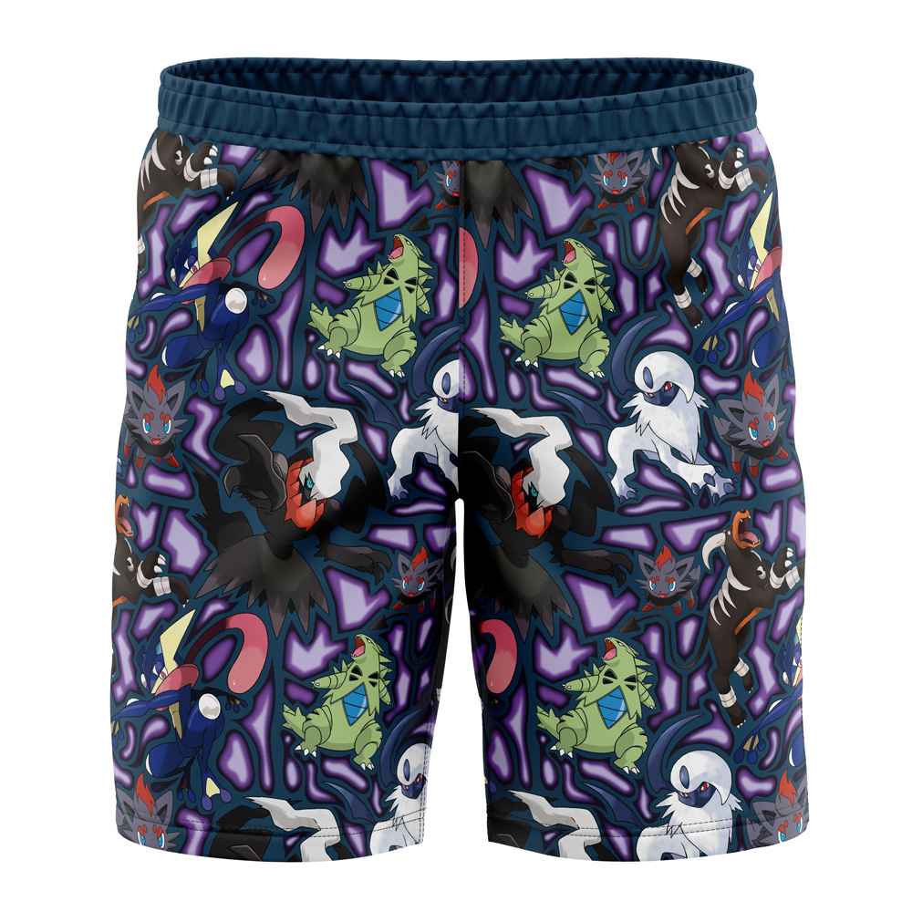 Tri Force The Legend of Zelda Board Shorts Swim Trunks - AnimeBape