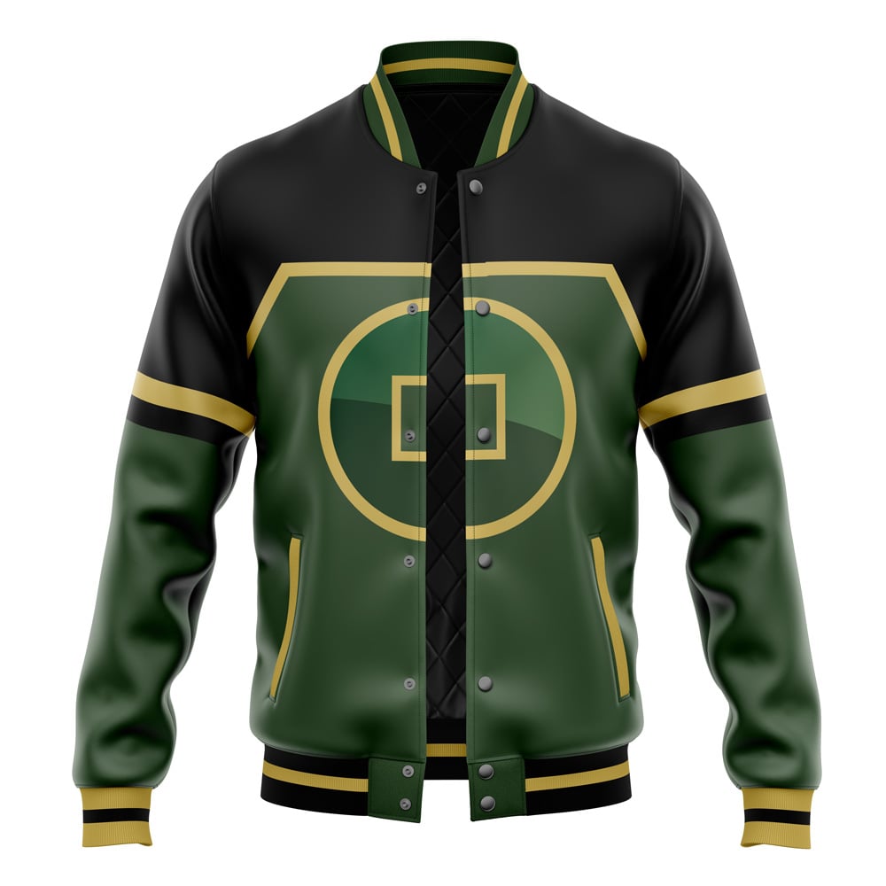 Earthbenders Avatar Varsity Jacket - AnimeBape