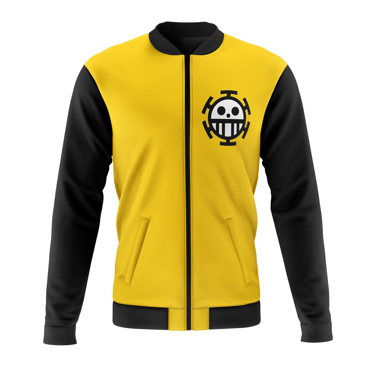 Trafalgar Law One Piece Casual Bomber Jacket - AnimeBape