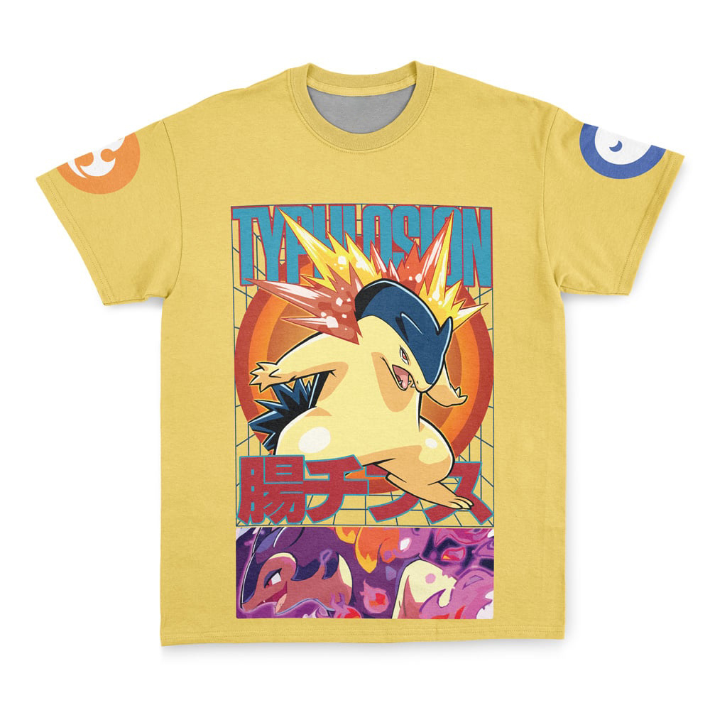 Typhlosion Pokemon Streetwear T-Shirt - AnimeBape