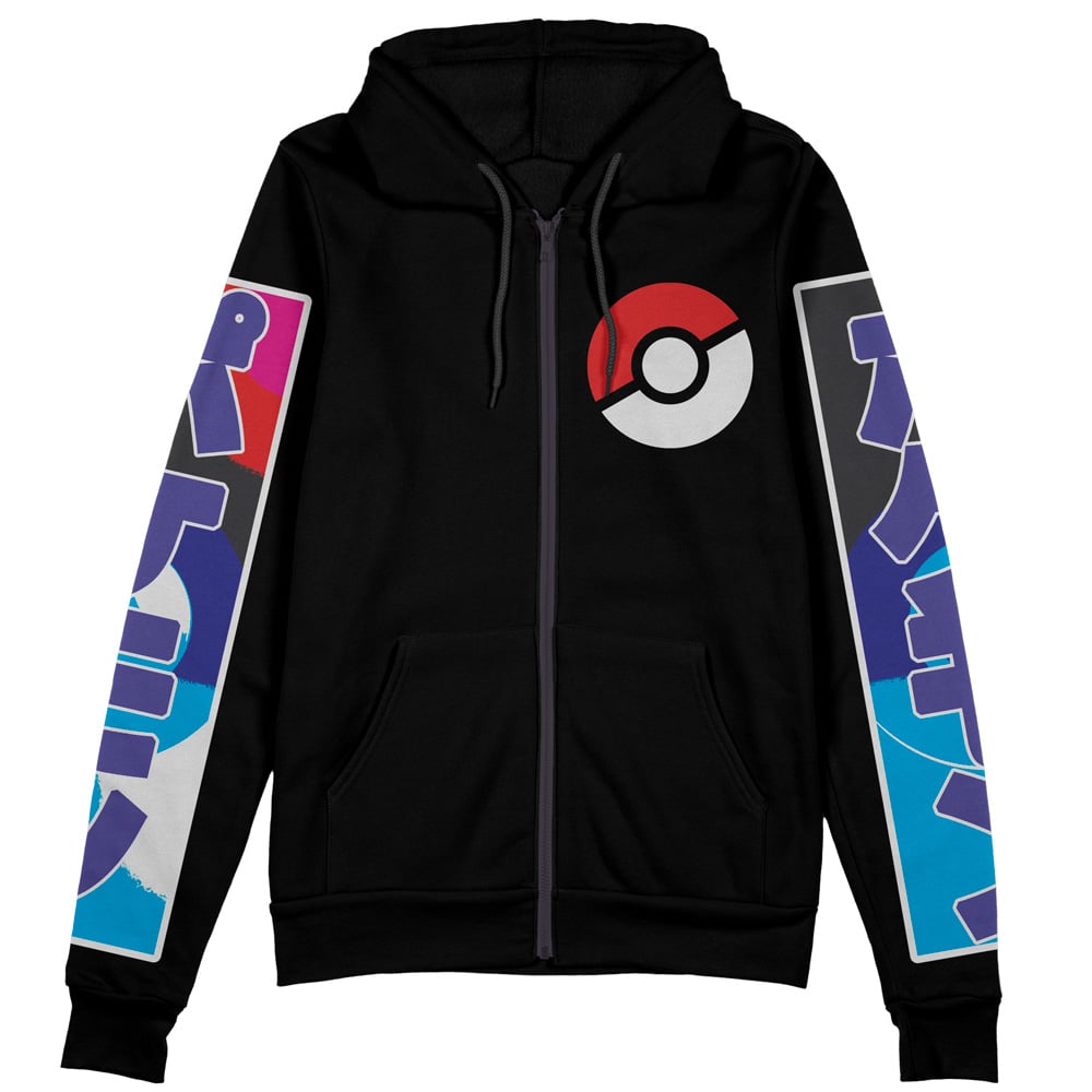 Dragon Type Pokemon Streetwear Zip Hoodie Jacket - AnimeBape