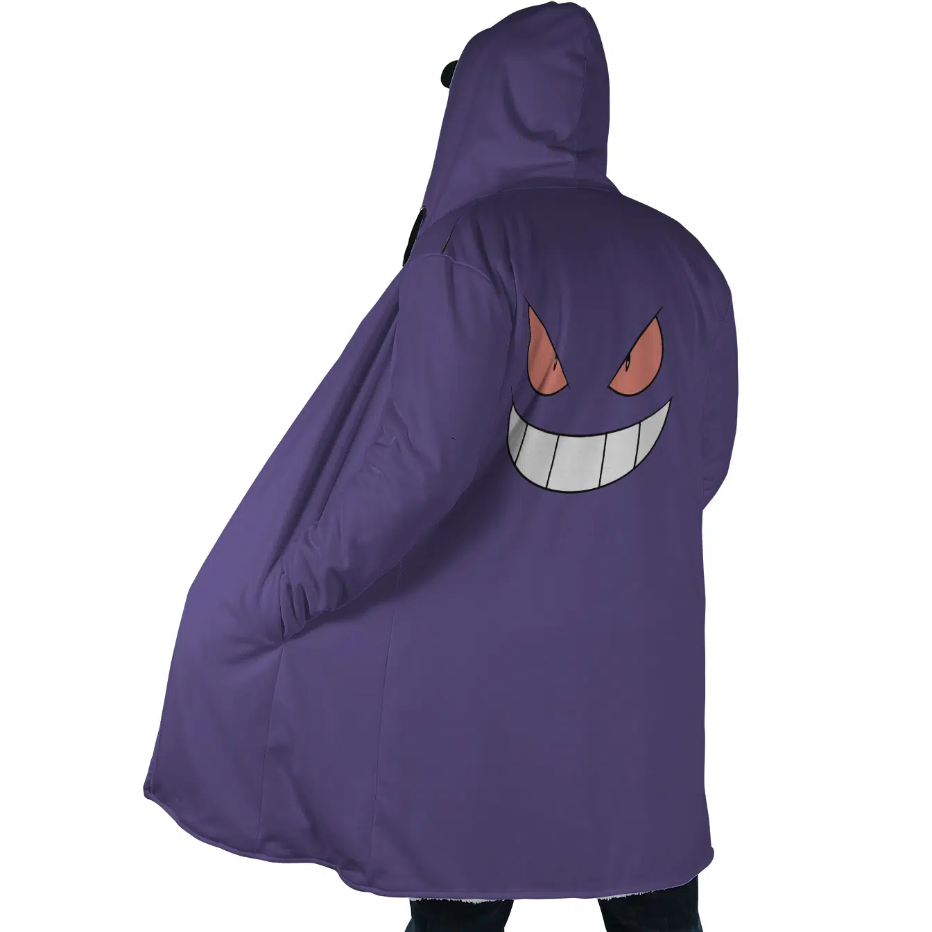 Gengar Pokemon Hooded Cloak Coats - AnimeBape