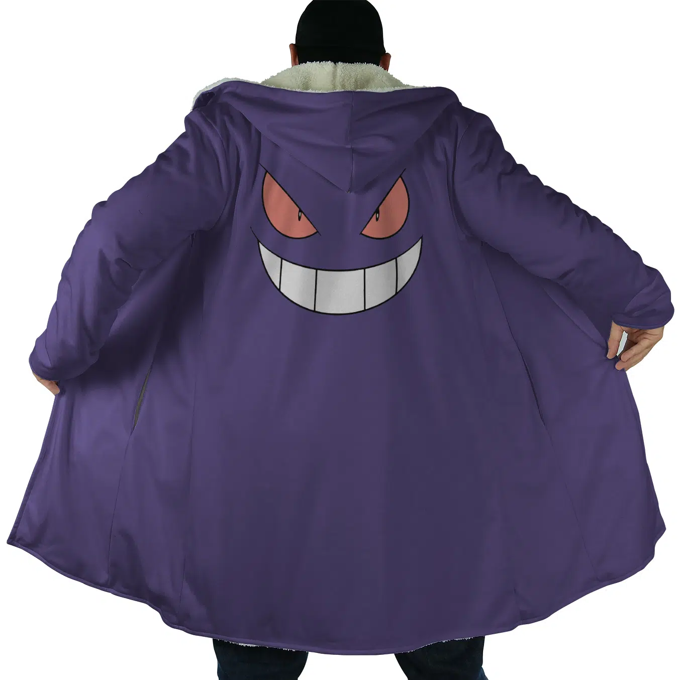Gengar Pokemon Hooded Cloak Coats - AnimeBape
