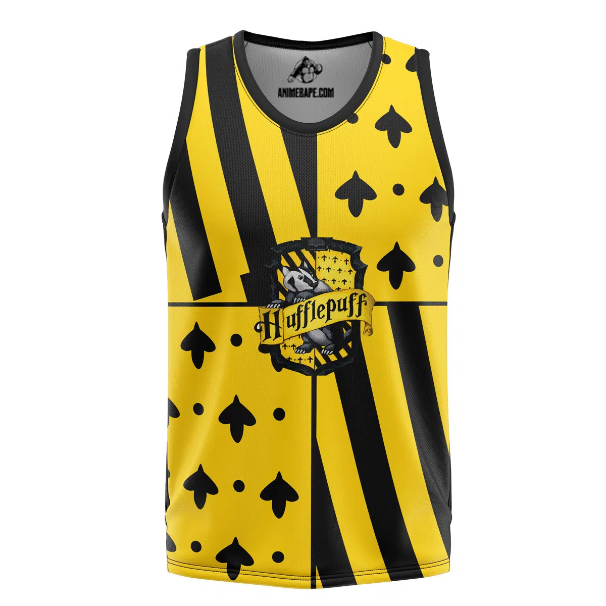 Hufflepuff v2 Harry Potter Basketball Jersey - AnimeBape