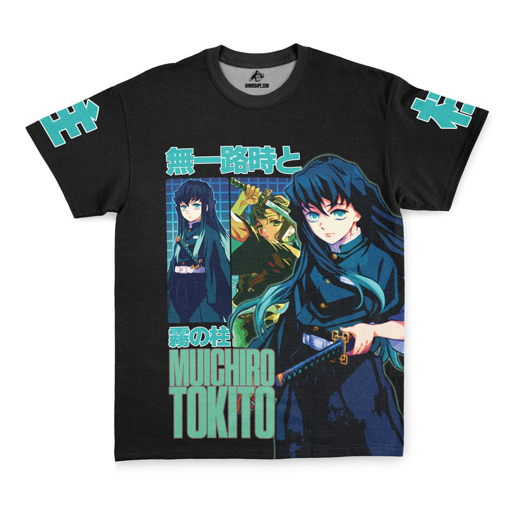 Muichiro Tokito V2 Demon Slayer Streetwear T-Shirt - AnimeBape
