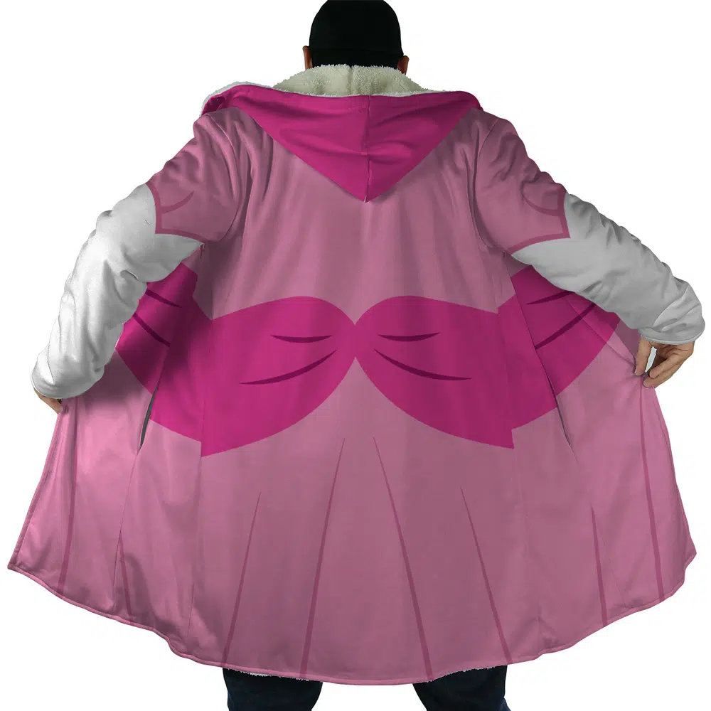 Peach Princess Super Mario Bros Hooded Cloak Coats - AnimeBape