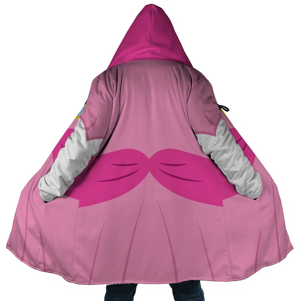 Peach Princess Super Mario Bros Hooded Cloak Coats - AnimeBape