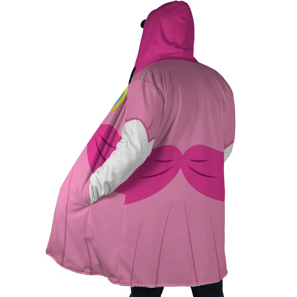 Peach Princess Super Mario Bros Hooded Cloak Coats - AnimeBape