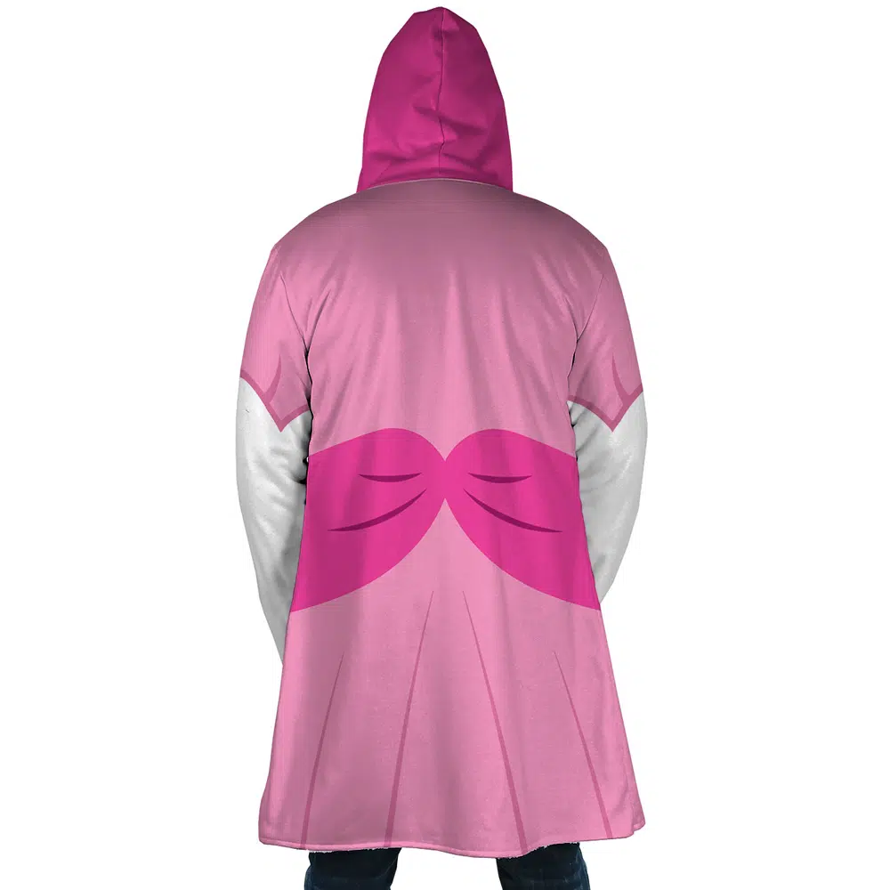 Peach Princess Super Mario Bros Hooded Cloak Coats - AnimeBape