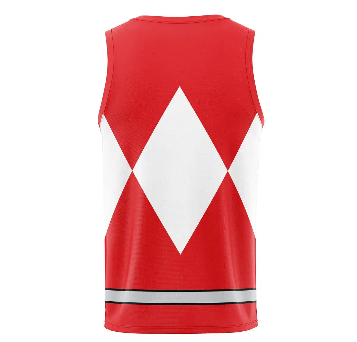 Red Ranger Mighty Morphin Power Rangers Basketball Jersey - AnimeBape