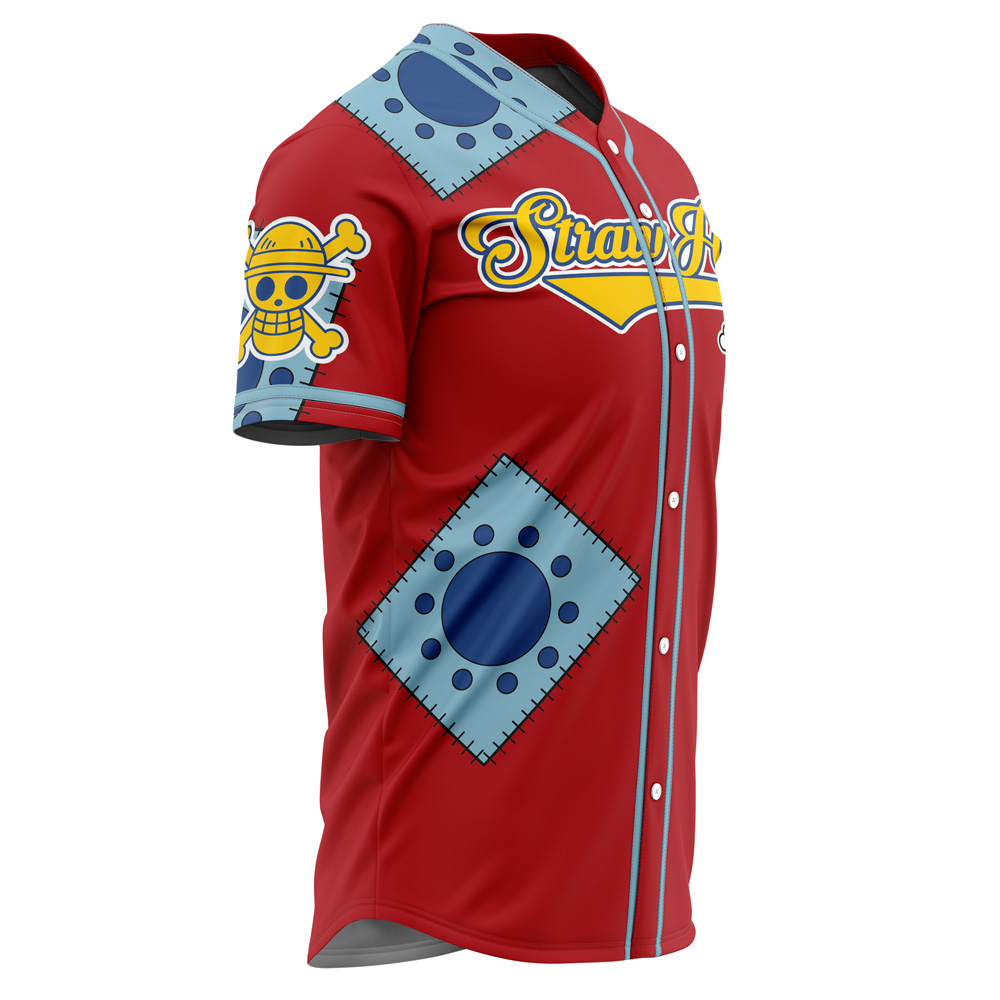 Straw Hats Luffy One Piece Baseball Jersey - AnimeBape