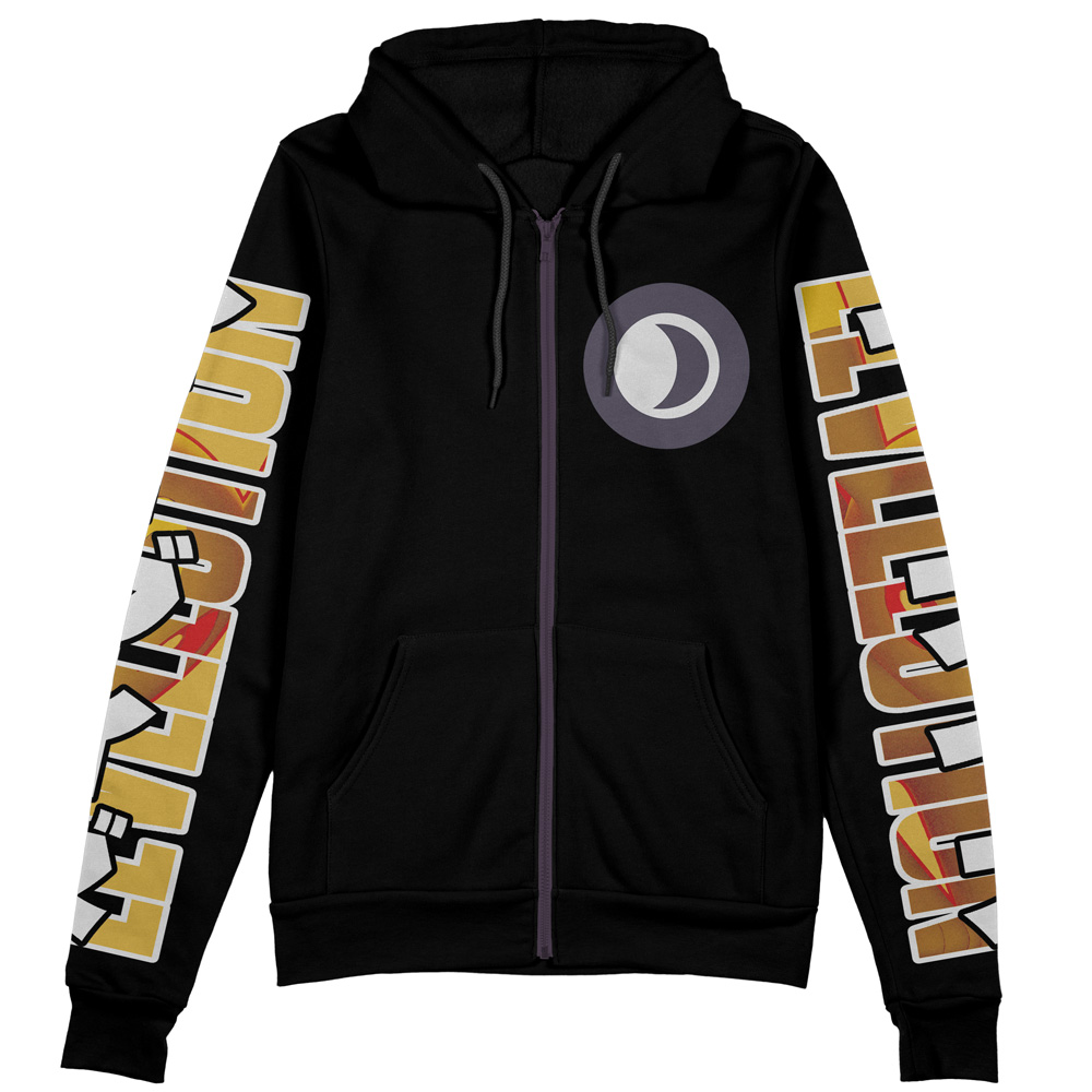 Umbreon V2 Pokemon Streetwear Zip Hoodie Jacket - AnimeBape