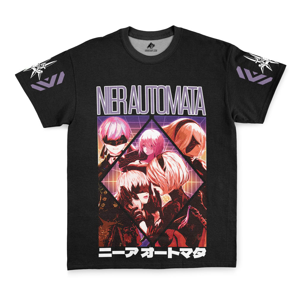 Yorha Units Nier Automata Streetwear T-Shirt - AnimeBape