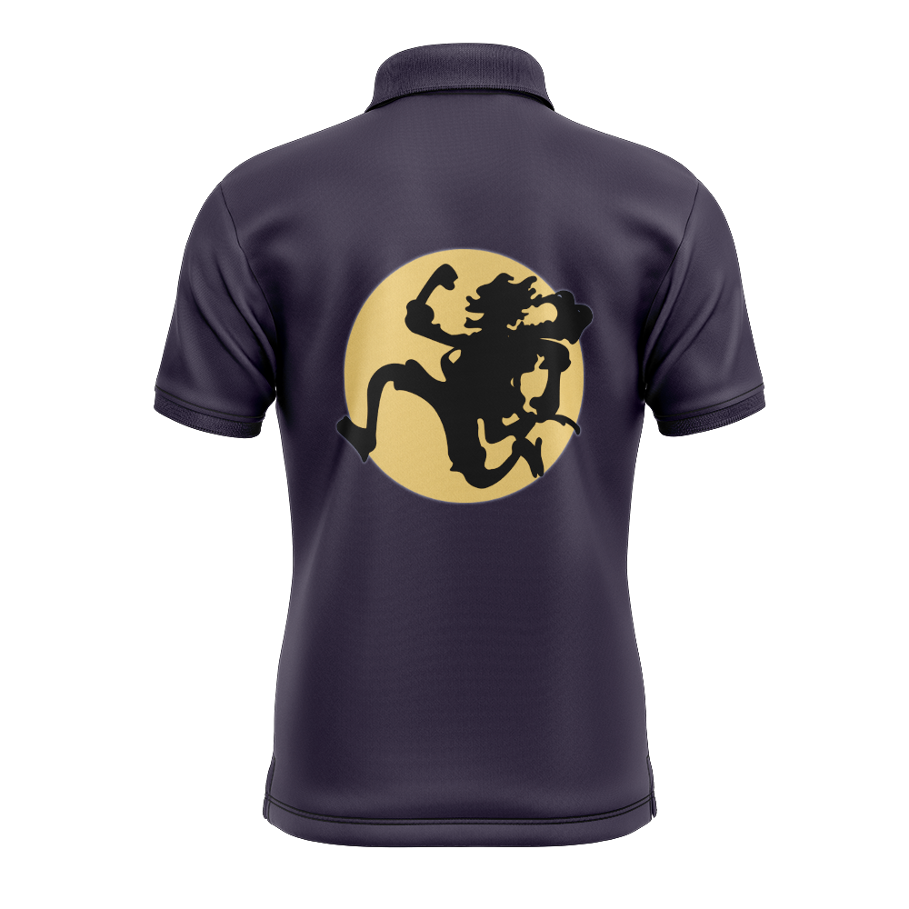 Gear 5th Luffy One Piece Polo Golf Shirt - AnimeBape