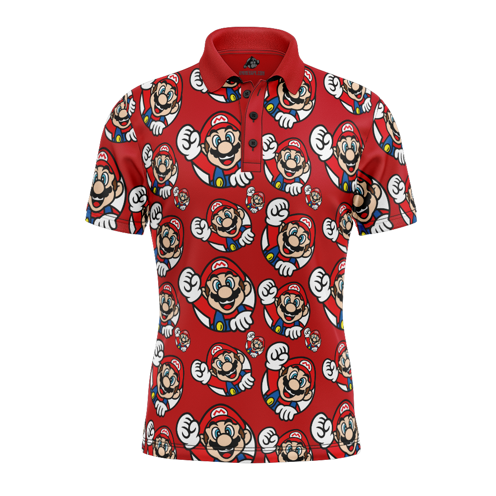 Mario Super Mario polo - AnimeBape