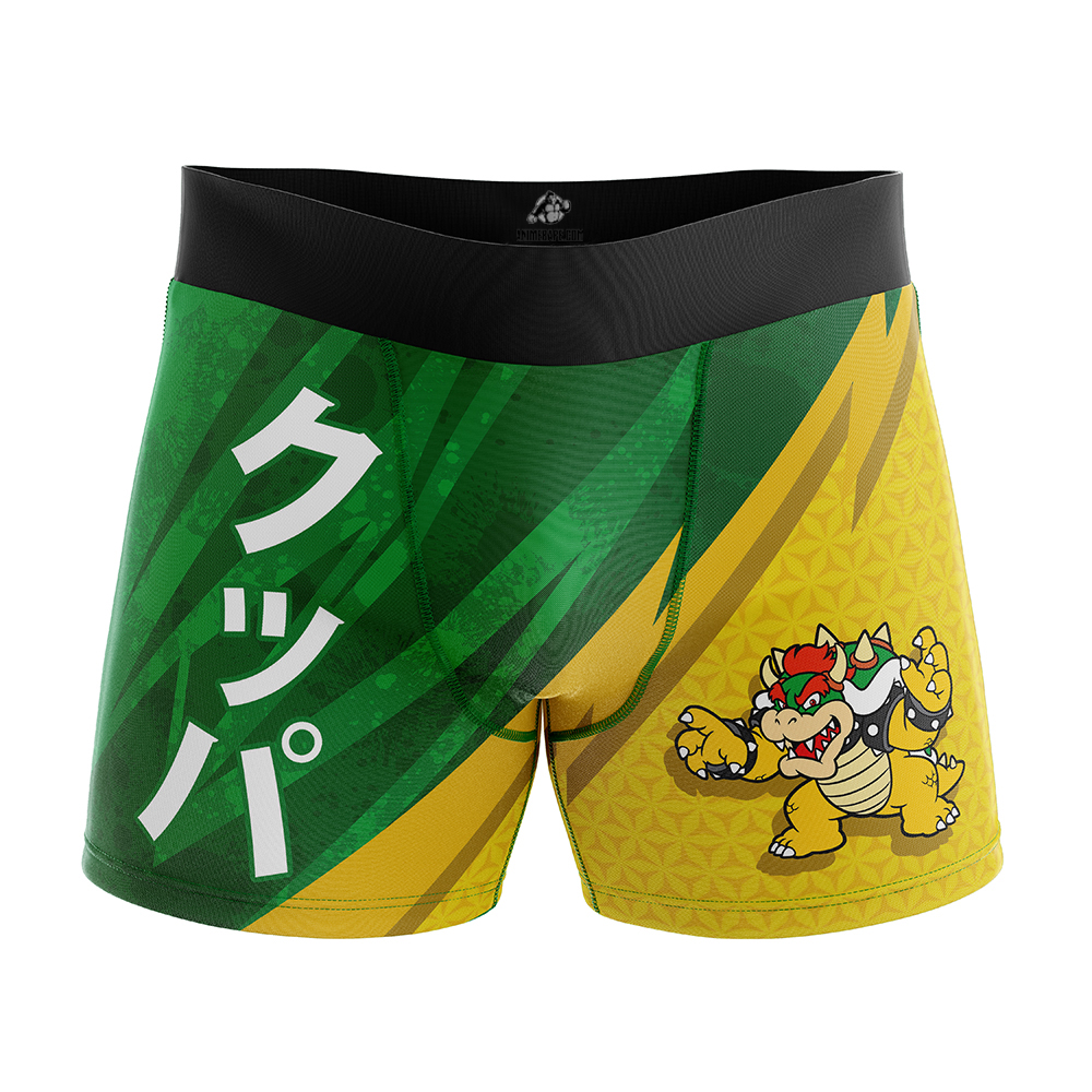 Bowser Mario Bros Boxer Briefs Men's Underwear - AnimeBape