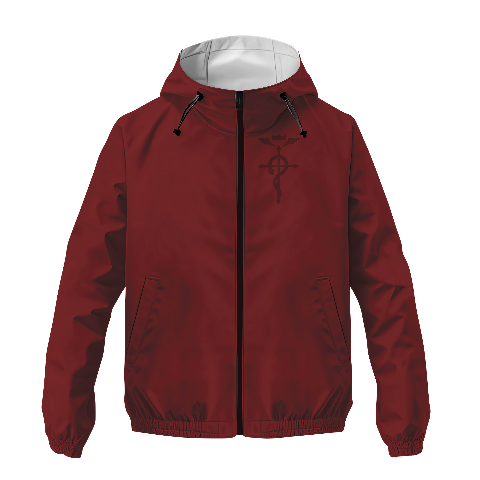 Fullmetal Alchemist Edward Elric Windbreaker Jacket - AnimeBape
