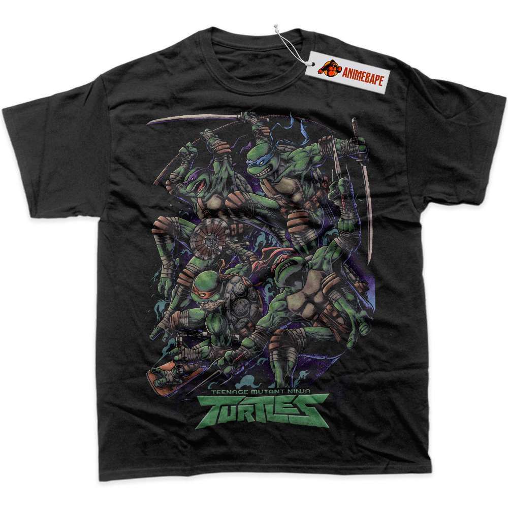TMNT Animated Graphic Tee for Kids - Teenage Mutant Ninja Turtles ...