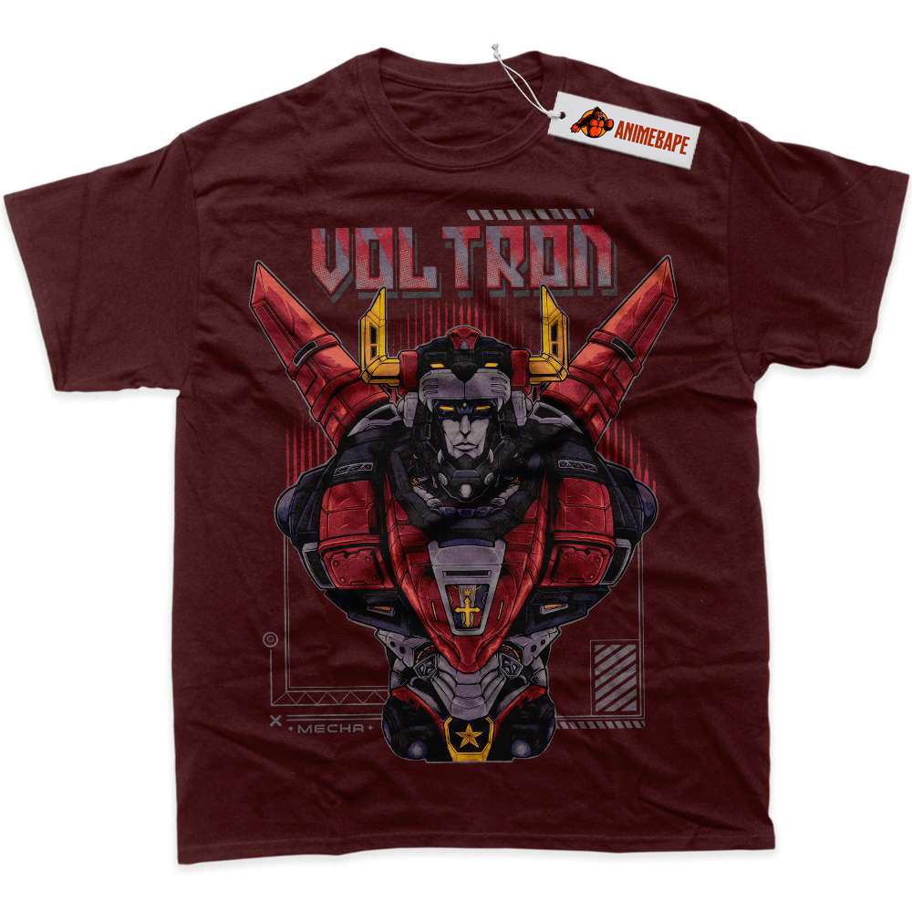 Voltron Animated Graphic Tee, Cool Shirt for Fans and Collectors ...