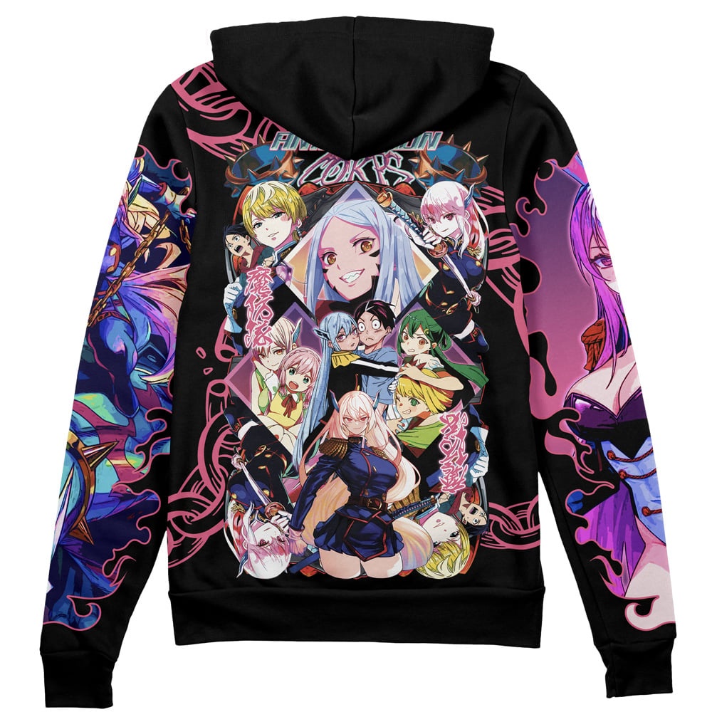 Chained Soldier Streetwear Zip Hoodie Jacket - AnimeBape