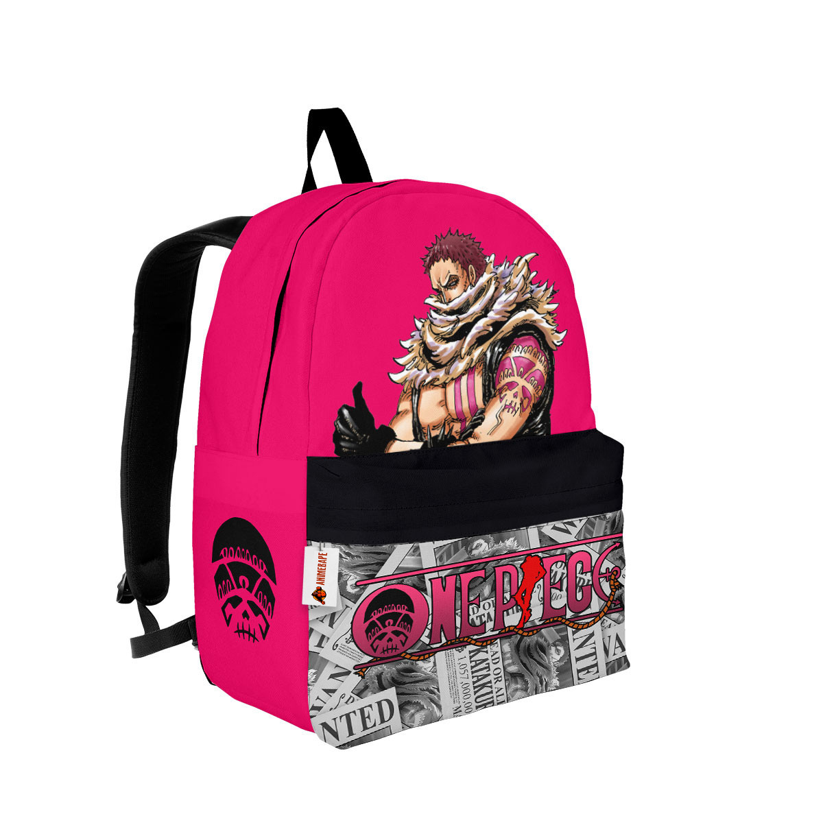 Kids School Backpack Charlotte Katakuri One Piece Bag School Bag ...