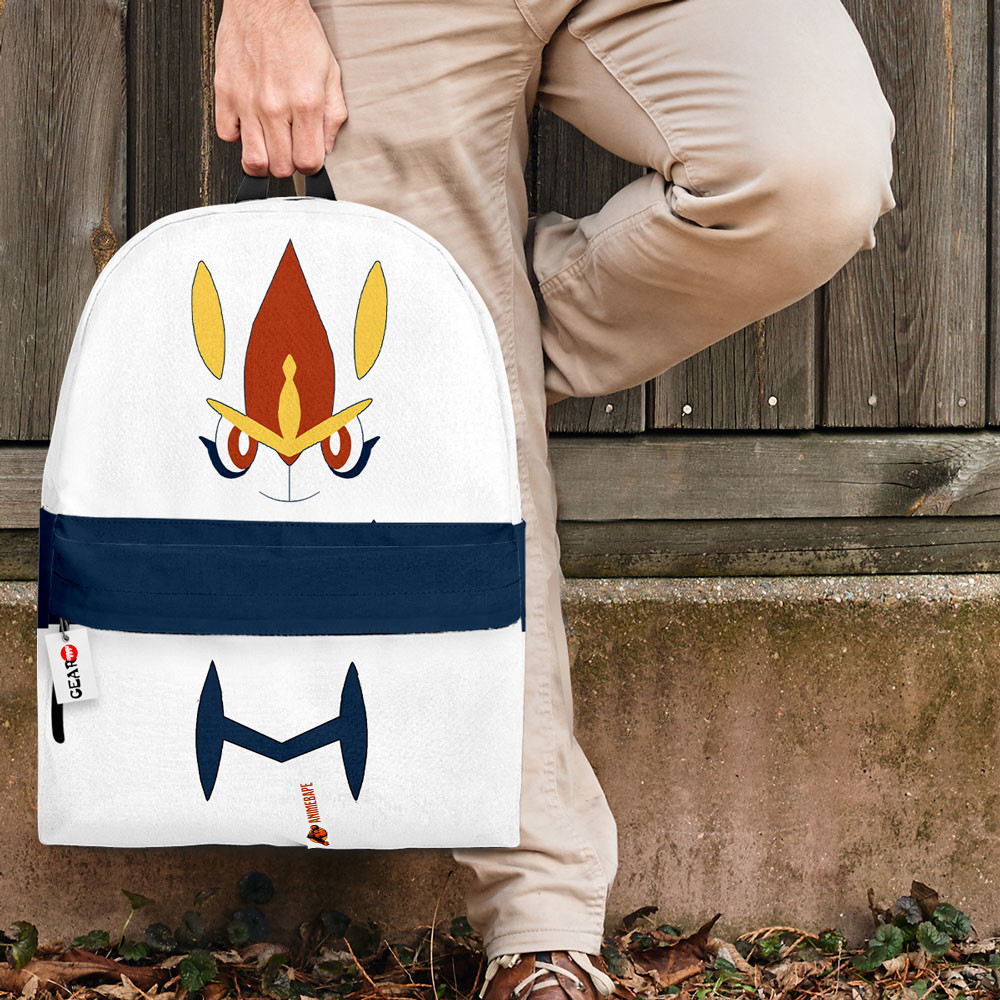Kids School Backpack Cinderace Pokemon School Bag - AnimeBape