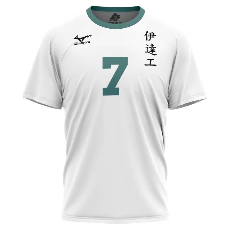 Date Tech High Aone #7 Haikyuu T-Shirt - AnimeBape