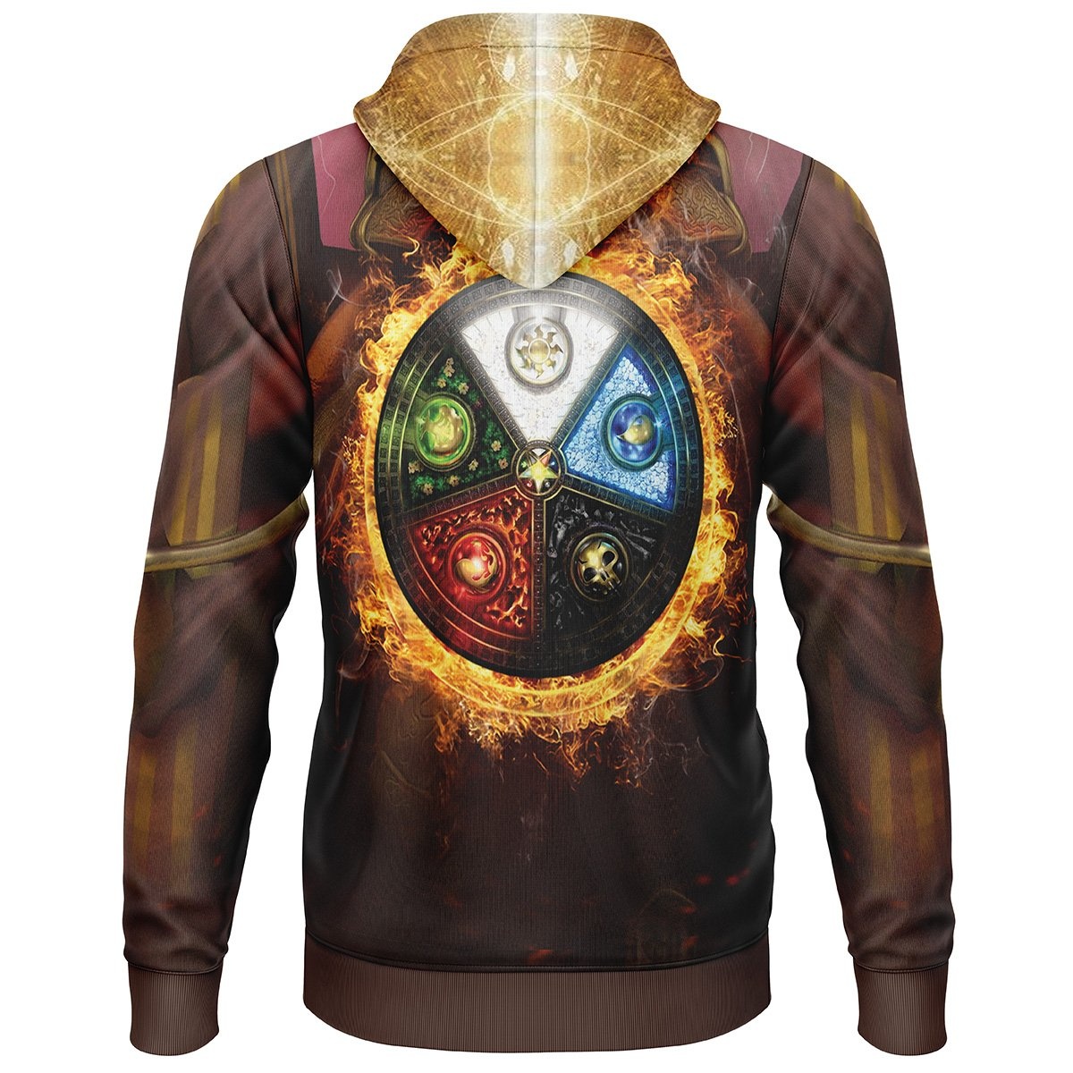 Elements of Magic the Gathering Lightweight Hoodie - AnimeBape
