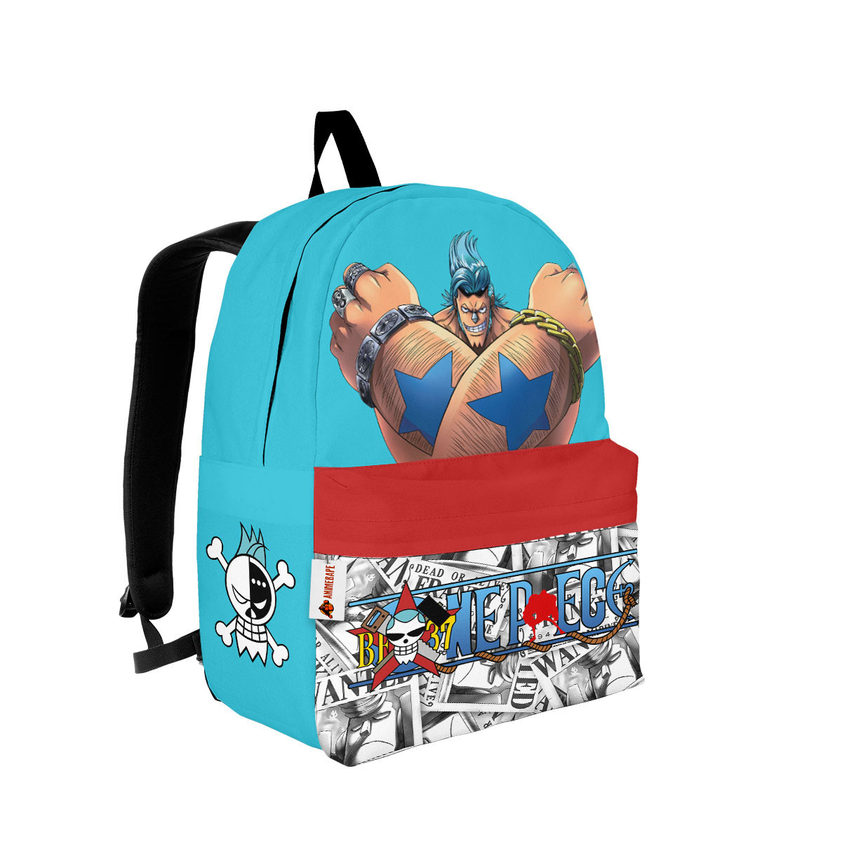 Kids School Backpack Franky One Piece Bag School Bag - AnimeBape