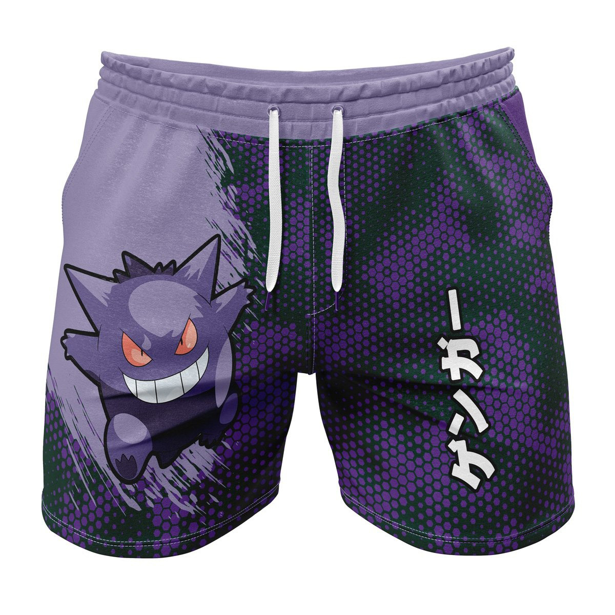 Gengar V3 Pokemon Gym Shorts - AnimeBape