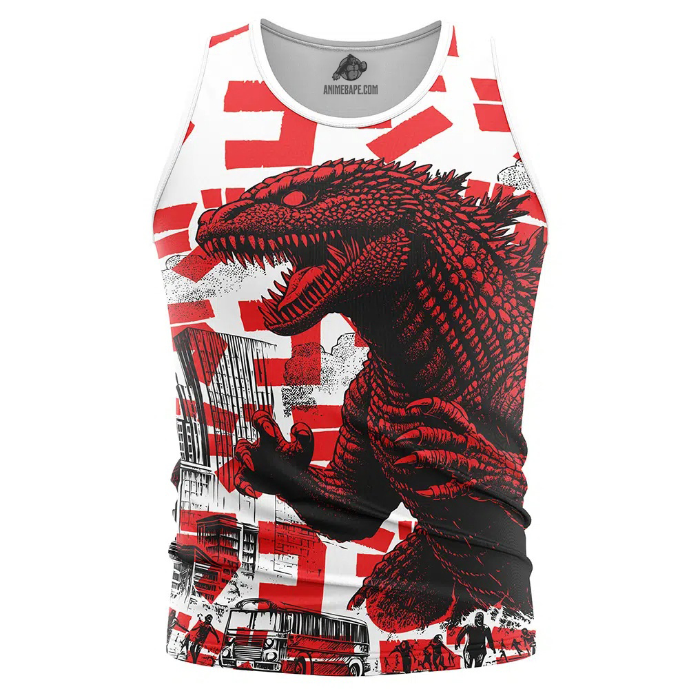 Godzilla King of the Monsters Tank Top - AnimeBape