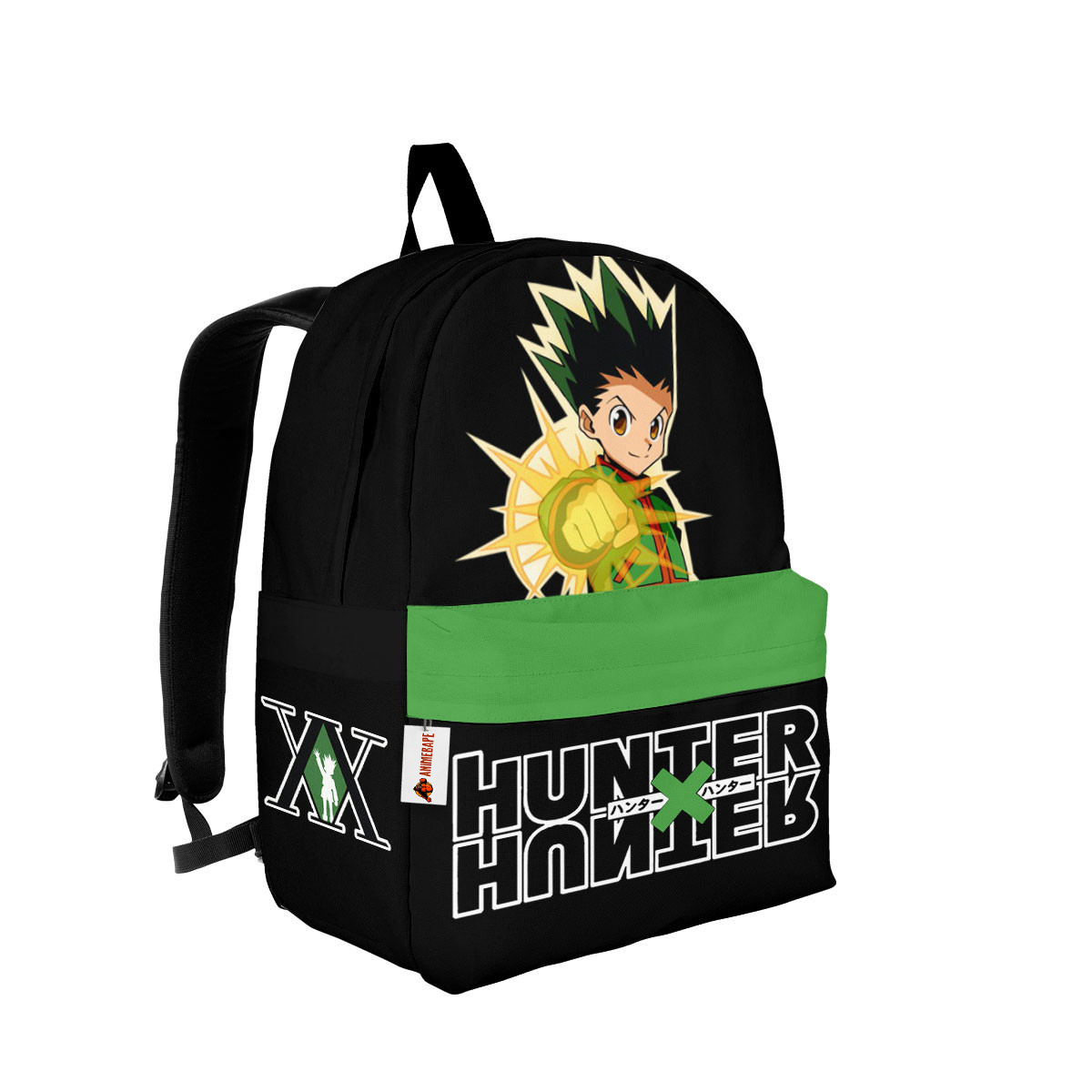 Kids School Backpack Gon Freecss 7 School Bag Hunter X Hunter - AnimeBape