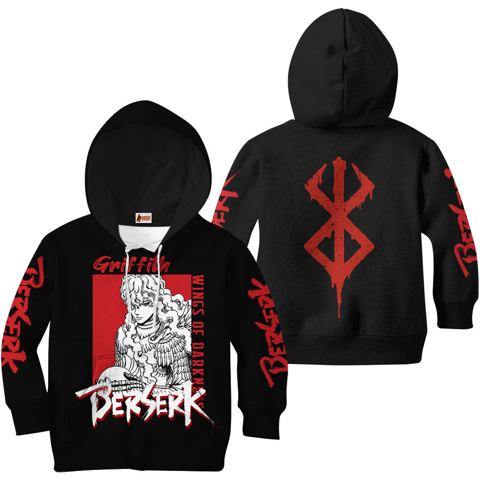 Kids Hoodie Griffith Anime Berserk - AnimeBape