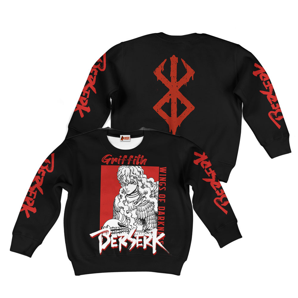 Kids Hoodie Griffith Anime Berserk - AnimeBape