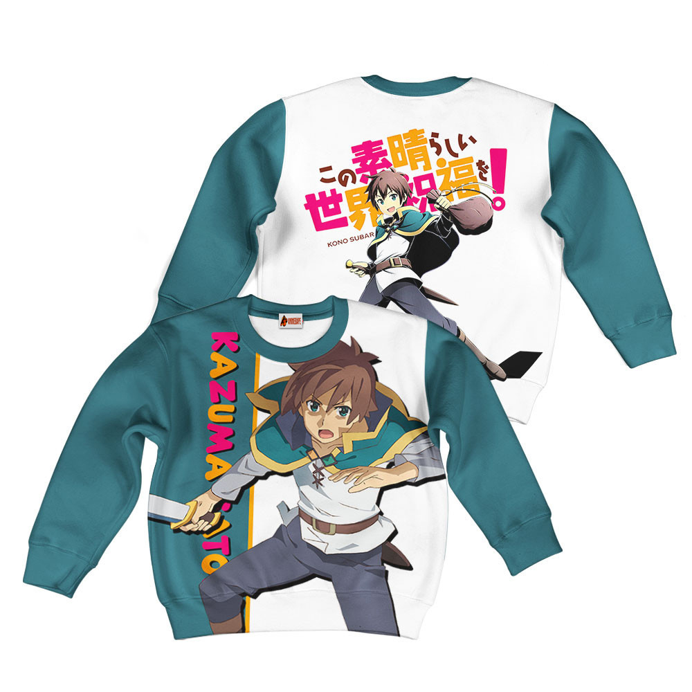 Kazuma Satou Character Anime Clothing & Apparel Collection - AnimeBape