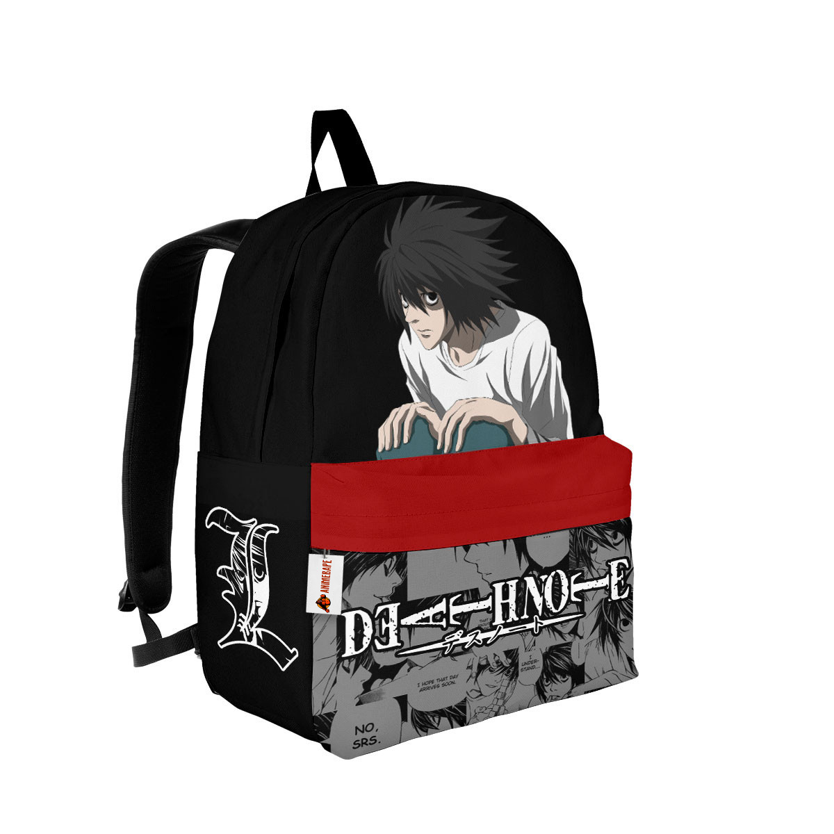 Kids School Backpack L Lawliet D Note Bag School Bag Death Note - AnimeBape