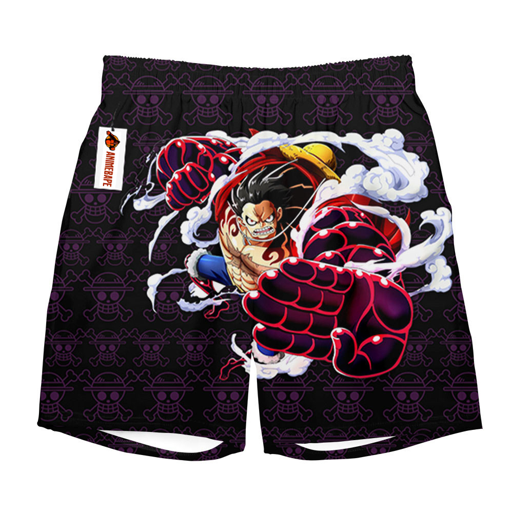 Luffy Gear 4 Board Shorts Custom Style 1503 One Piece - AnimeBape