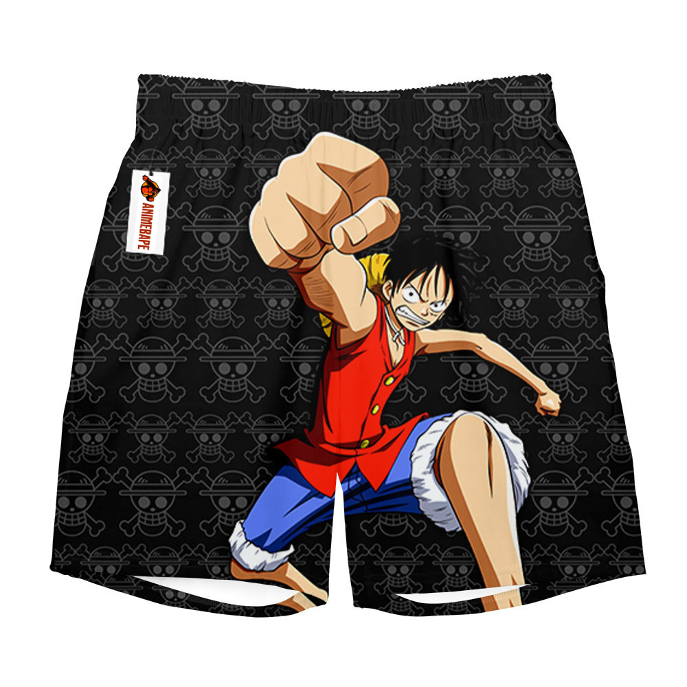 Luffy Board Shorts Custom Style 1503 One Piece - AnimeBape