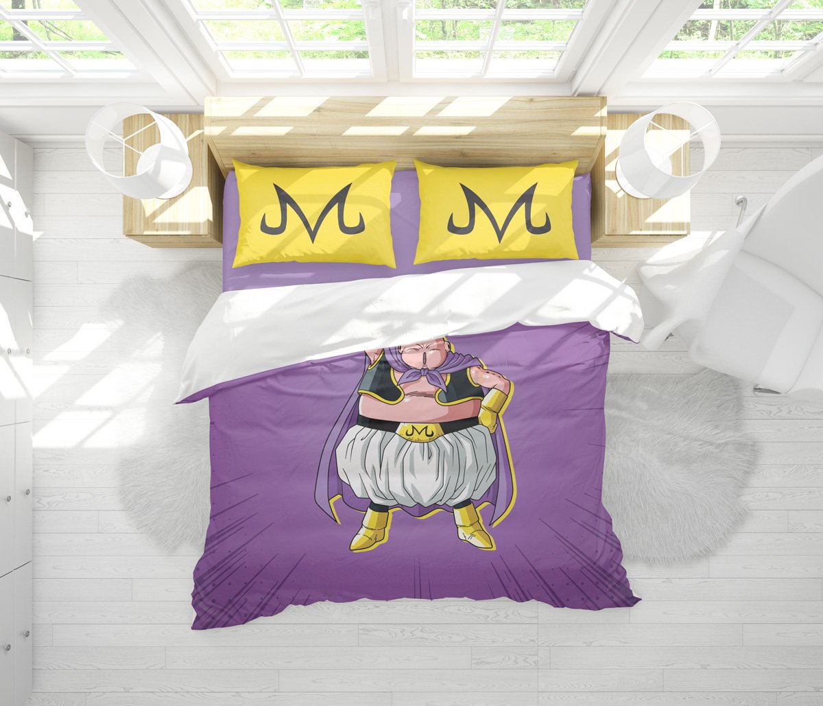 Majin Buu Dragon Ball Bedding Set - AnimeBape