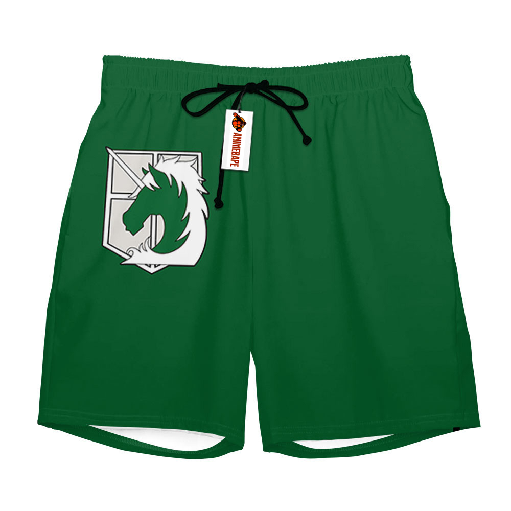 Military Police Brigade Uniform Board Shorts Custom AOT Style 0302 ...