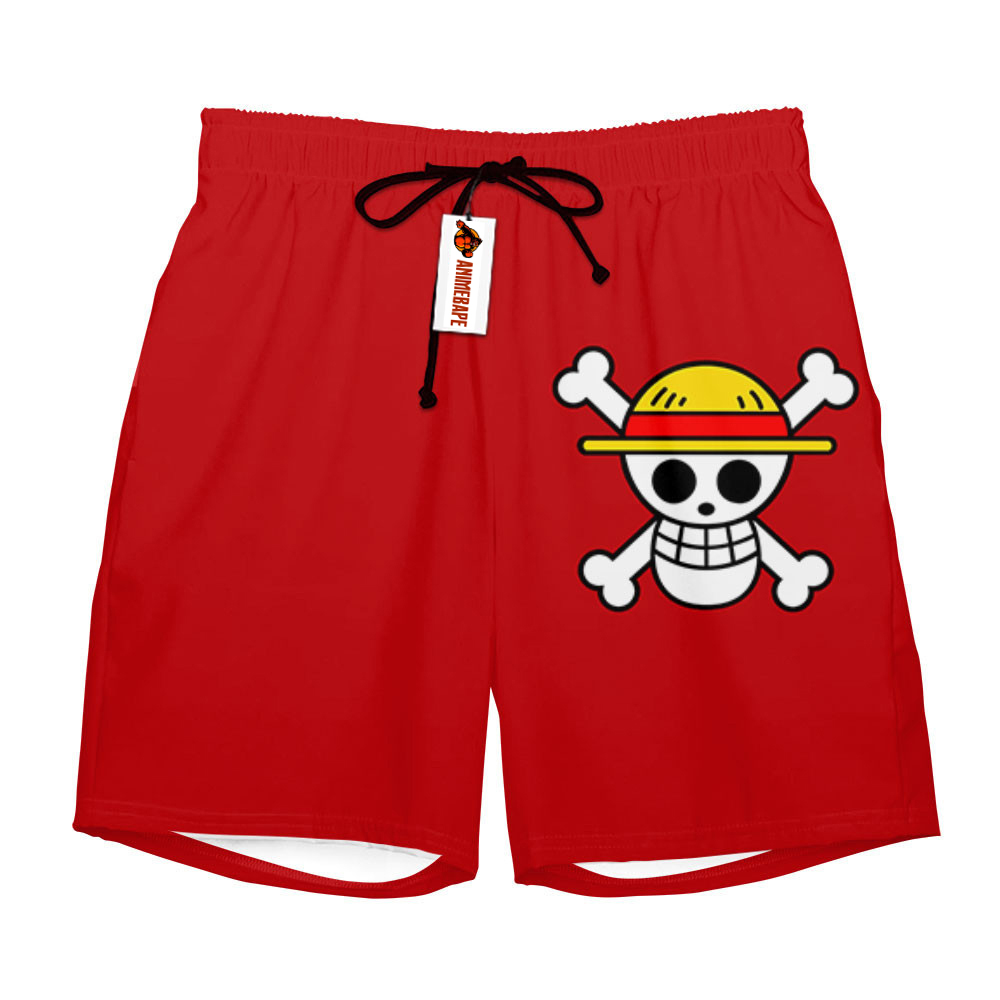 Monkey D. Luffy Board Shorts Custom Costume Style 1904 One Piece ...