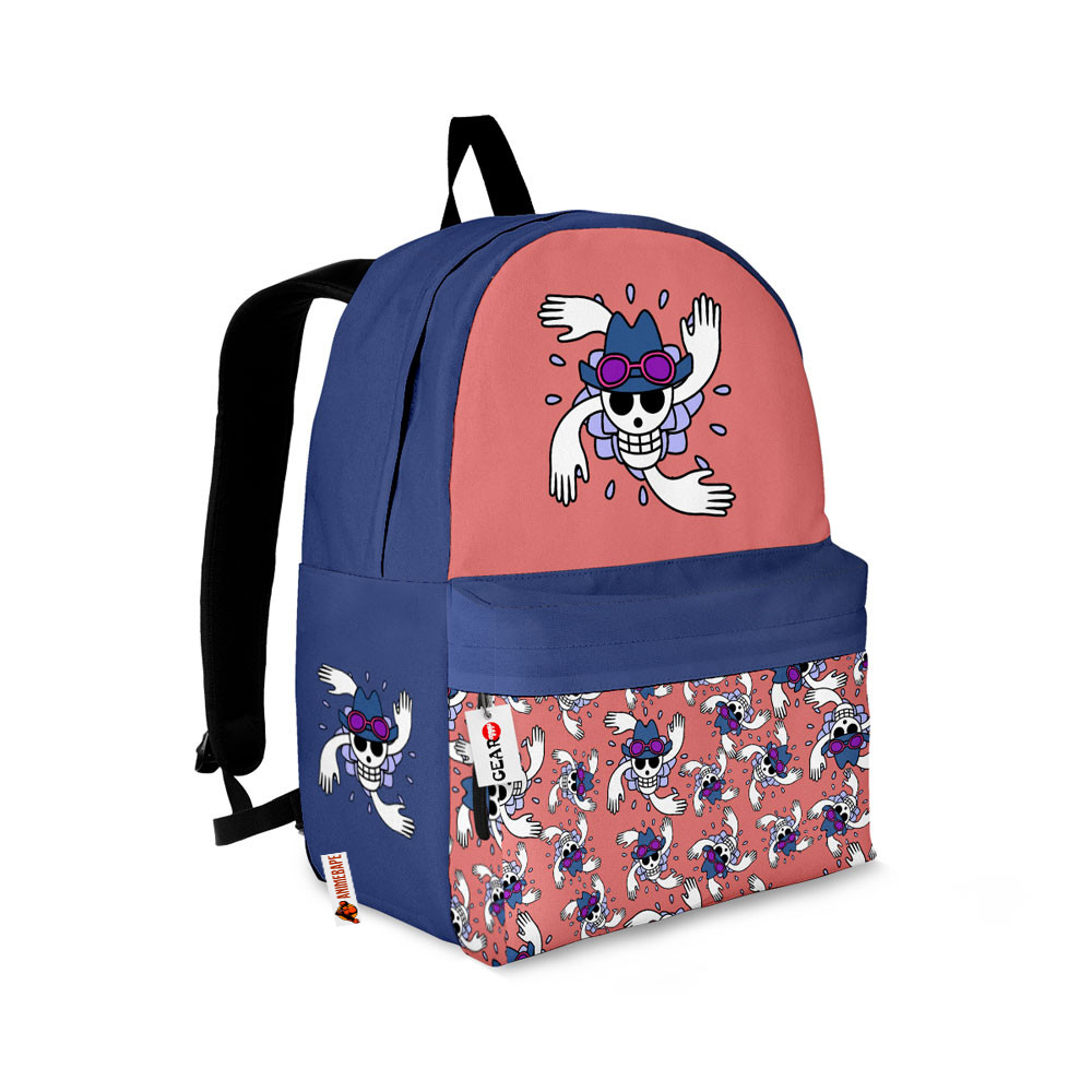 Kids School Backpack Nico Robin Symbol One Piece School Bag - AnimeBape