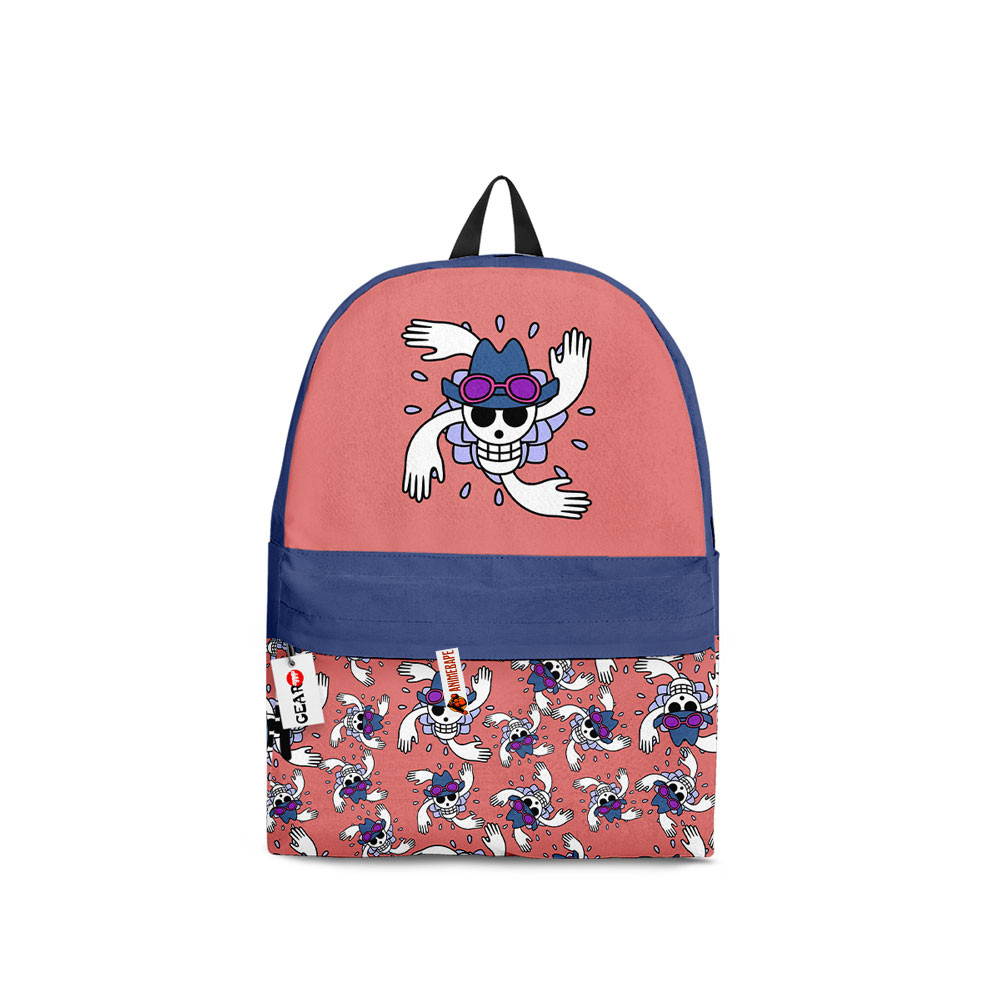 Kids School Backpack Nico Robin Symbol One Piece School Bag - AnimeBape