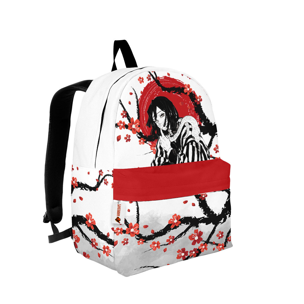 Kids School Backpack Obanai Iguro Japan School Bag Demon Slayer Kimetsu ...