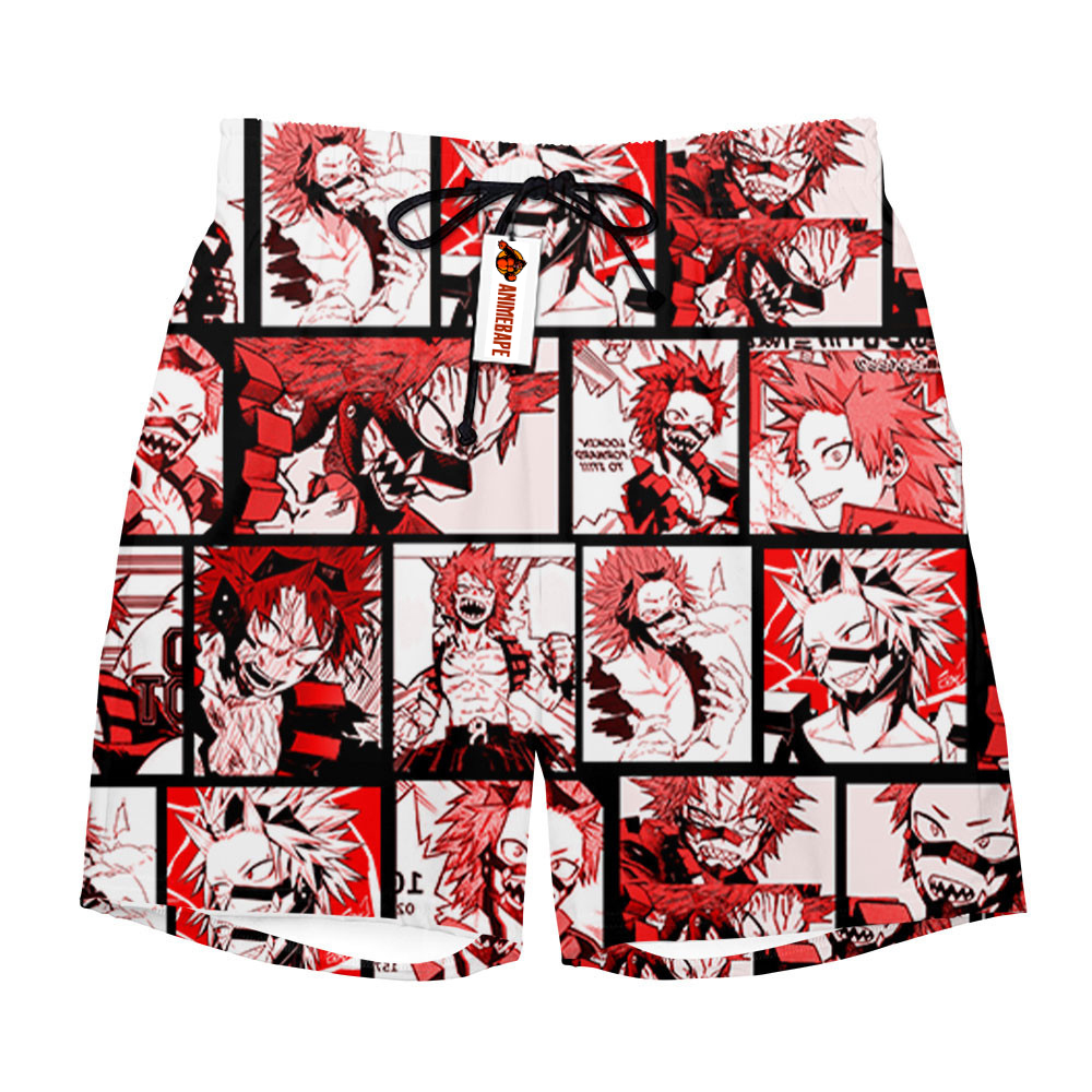 Red Riot Board Shorts Custom Style 0302 My Hero Academia - AnimeBape