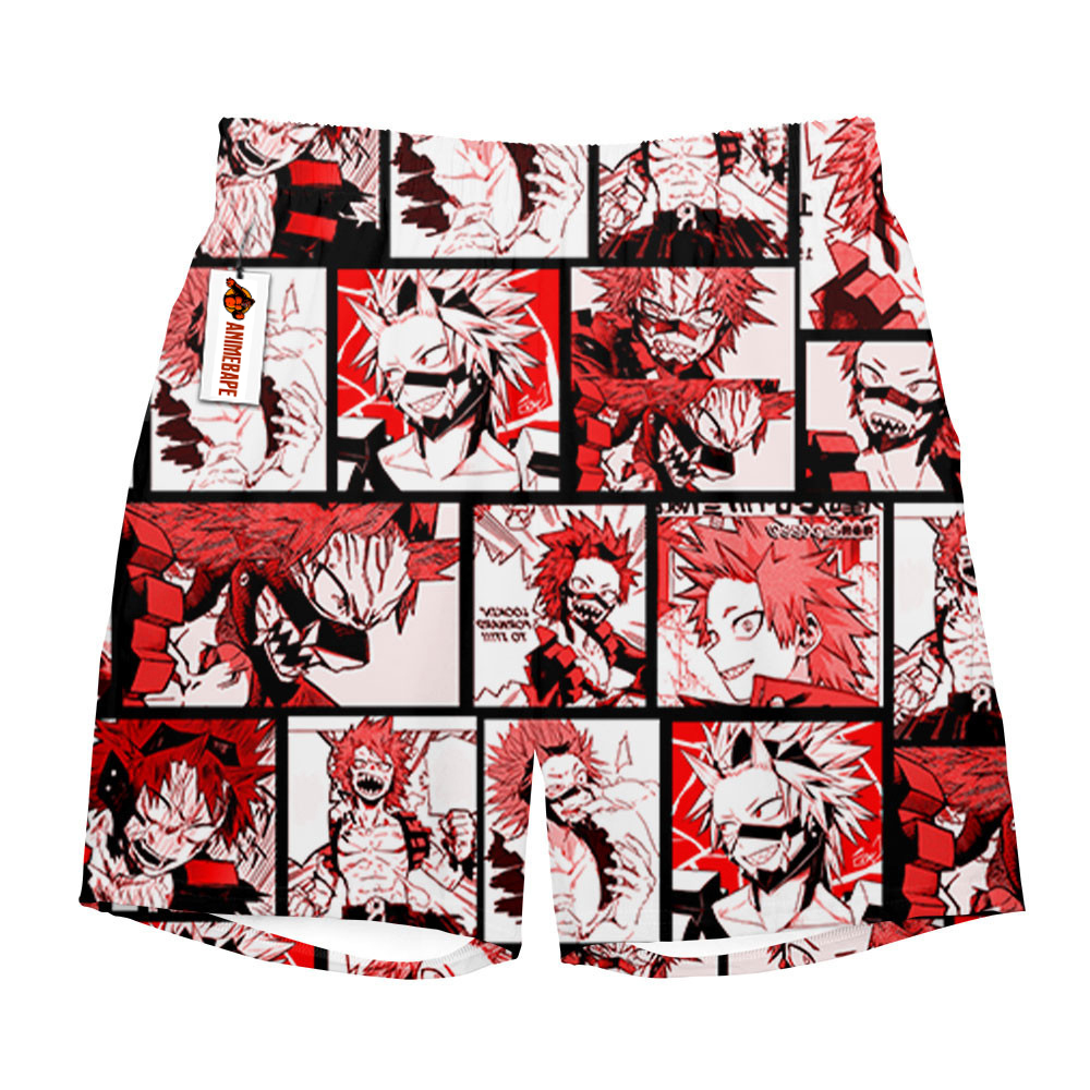 Red Riot Board Shorts Custom Style 0302 My Hero Academia - AnimeBape
