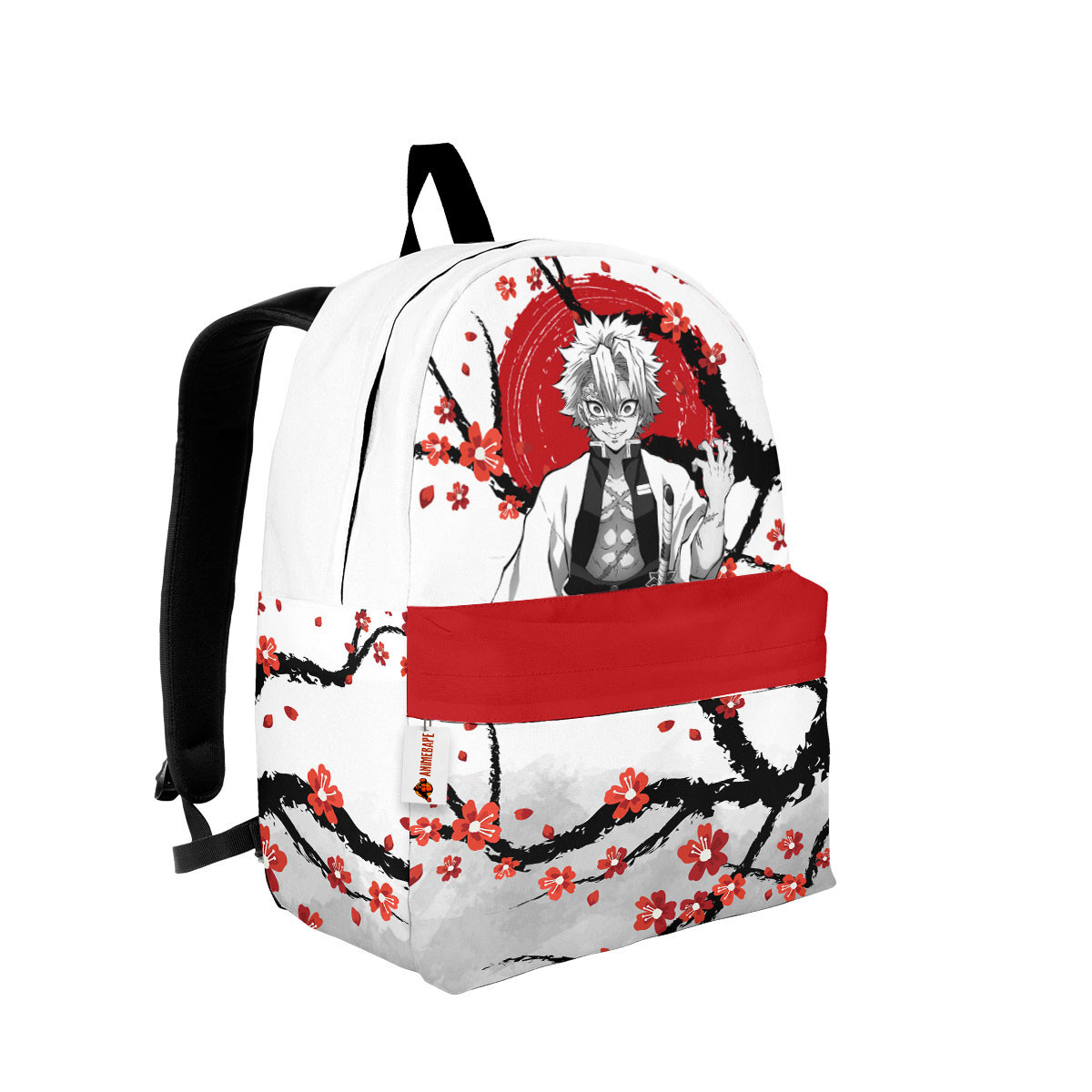 Kids School Backpack Sanemi Shinazugawa Demon Slayer School Bag - AnimeBape